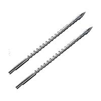 China Anti-Corrosion Alloy Injection Screw Barrel Specialized for PVC CPVC Acid Plastic Raw Material for sale