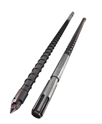 China LCP PPS PPA dedicated high wear-resistant and corrosion-resistant bimetallic injection molding machine screw and barrel for sale