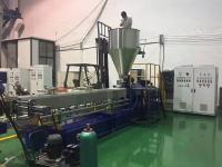 China PLA PBAT corn starch and other degradable material granulation dedicated twin-screw extruder for sale