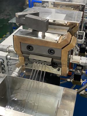 China Twin Screw Extruder with Vacuum Devolatilization System, Remove Volatiles for Recycled PET Flakes Regranulation for sale