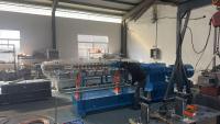 China Twin Screw Extruder For Plastic Cable Material PVC Wire & Cable Compounding Granulation Line for sale
