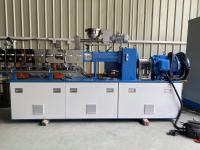 China Compact Co-Rotating Twin Screw Compounder Lab Scale, Adjustable Screw Speed for Material R&D Test for sale