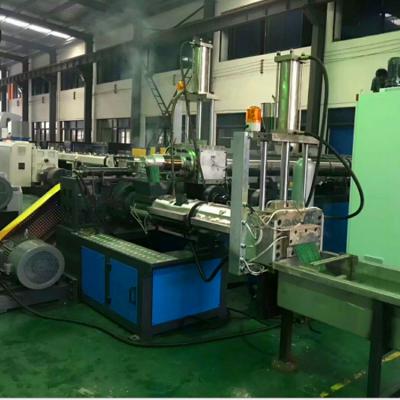 China Twin Screw Extruder For Plastic Anti-Bacterial Functional Masterbatch Compounding Extrusion Line for sale