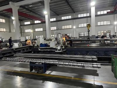China Injection Machine Screw Cylinder Replacement Parts Custom Made for sale