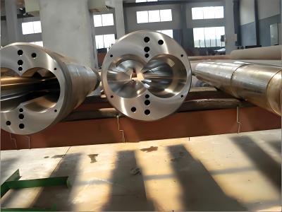 China JCD Series 92/188 Ion Nitrided Conical Twin Screw Barrel | Large Capacity (PPR/WPC) for sale