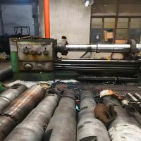 China Nitrided Conical Twin Screw Barrel for Plastic Profile Extrusion Machine for sale