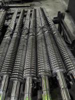 China High Hardness Conical Twin Screw Barrel for Plastic Granulation & Extrusion for sale