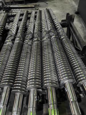China High Hardness Conical Twin Screw Barrel for Plastic Granulation & Extrusion for sale