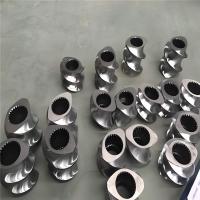 China Tungsten Carbide Sprayed Screw Segments for WPC Compounding for sale