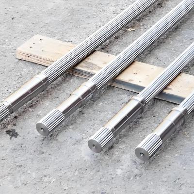 China High Torque Twin Screw Core Shafts for Co-Rotating Extruders for sale