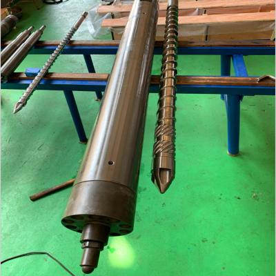 China Wear resistant Injection molding machine screw and barrel designed for consistent performance in plastic manufacturing for sale