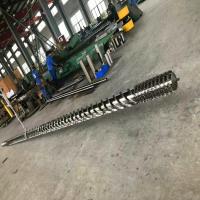 China Bimetallic Injection Screw Barrel Custom Plastic Machine Replacement Parts for sale