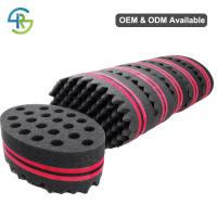 China OEM Double Sided Big Hole Curl Sponge | Afro Hair Sponge Supplier for sale