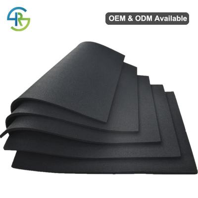 China Closed Cell EPDM Foam Sheet 120kg/m3 EPDM Rubber Insulation Ethylene Propylene Diene Rubber for sale