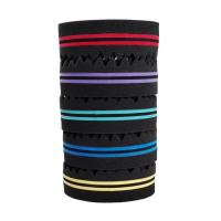 China Red Blue Double Sided Twist Sponge 7mm Hole Afro Hair Twist Sponge for sale