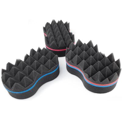 China OEM Afro Curl Sponge Supplier | 3D Textured Surface Tool for Natural Curls for sale