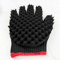 China ISO Twist And Curl Glove Curl Sponge Non Toxic Hair Glove Sponge for sale
