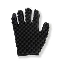 China ISO Twist And Curl Glove Curl Sponge Non Toxic Hair Glove Sponge for sale