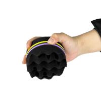 China Eco Friendly Round Men Hair Sponge OEM Curling Sponge For Short Hair for sale
