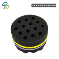 China Eco Friendly Round Men Hair Sponge OEM Curling Sponge For Short Hair for sale