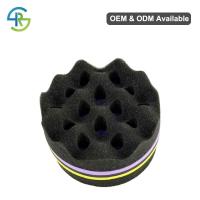 China Eco Friendly Round Men Hair Sponge OEM Curling Sponge For Short Hair for sale
