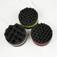 China Eco Friendly Round Men Hair Sponge OEM Curling Sponge For Short Hair for sale