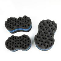 China OEM Bow Wow Hair Sponge PU+EVA Natural Hair Nudred Sponge 8 Shape for sale