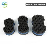 China OEM Bow Wow Hair Sponge PU+EVA Natural Hair Nudred Sponge 8 Shape for sale
