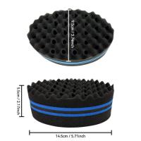 China Oval Curl Hair Sponge Small Medium Large XL OEM Magic Twist Sponge for sale