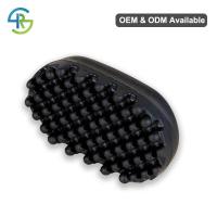 China Coiled 4C Hair Sponge For Dreads Washable Sponge Comb For Curly Hair for sale