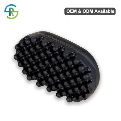 China Coiled 4C Hair Sponge For Dreads Washable Sponge Comb For Curly Hair for sale