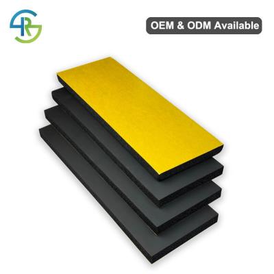China NBR Rubber Foam Garage Wall Protector Self Adhesive Foam Bumper Pads for sale