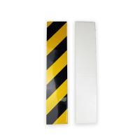 China Black Yellow Parking Garage Bumper Guard High Visibility Garage Wall Guard for sale