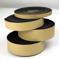 China NBR Weather Stripping Foam Tape Customizable High Resilience Foam Weather Seal for sale