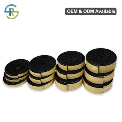 China NBR Weather Stripping Foam Tape Customizable High Resilience Foam Weather Seal for sale