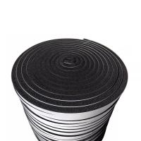 China NBR Weather Stripping Foam Tape Customizable High Resilience Foam Weather Seal for sale