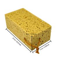 China Customizable Car Cleaning Sponge Coral Car Wash Sponge High Absorbent for sale