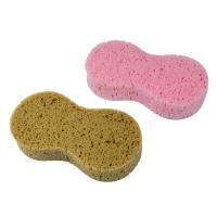 China Yellow Pink Seaweed Sponge Soft High Absorbent Car Wash Sponge for sale