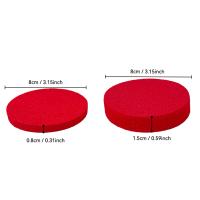 China Red EPDM Makeup Sponge Puff Even Beauty Blender Puff Customized for sale