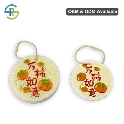 China Compressed Wood Pulp Sponge Cellulose Eco Friendly Dish Washing Sponge for sale