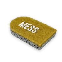China Dual Layer Wood Pulp Sponge Scouring Pad Reusable Eco Washing Up Sponge for sale