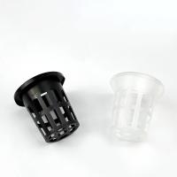 China 2 Inch - 6 Inch Hydroponic Net Pot Plastic Mesh Cup Hydroponic Grow Cups for sale