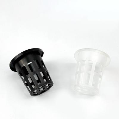 China 2 Inch - 6 Inch Hydroponic Net Pot Plastic Mesh Cup Hydroponic Grow Cups for sale