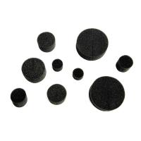 China White Round Hydroponic Grow Sponge Seed Starter Plug For Indoor Gardening Planting for sale