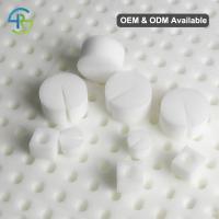 China White Round Hydroponic Grow Sponge Seed Starter Plug For Indoor Gardening Planting for sale