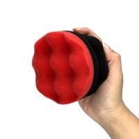 China 3in-7in Wax Sponge Applicator Pad Scratch Free Car Polish Applicator Sponge for sale