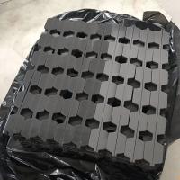 China 45kg/M3 Corrugated Metal Roof Closure Strips Waterproof Corrugated Foam Filler Strips for sale