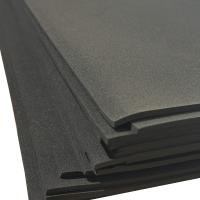 China OEM CR Foam Sheet Neoprene Rubber Foam Closed Cell Foam Customizable for sale