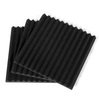 China 500x500mm 600mmx600mm Acoustic Foam Panels Sound Absorbing Foam Wedge Shaped for sale