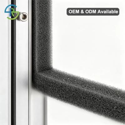 China Self-Adhesive PU Foam Sealing Strip for Doors & Windows | Windproof, Soundproof and Heat Resistant Weather Seal for sale